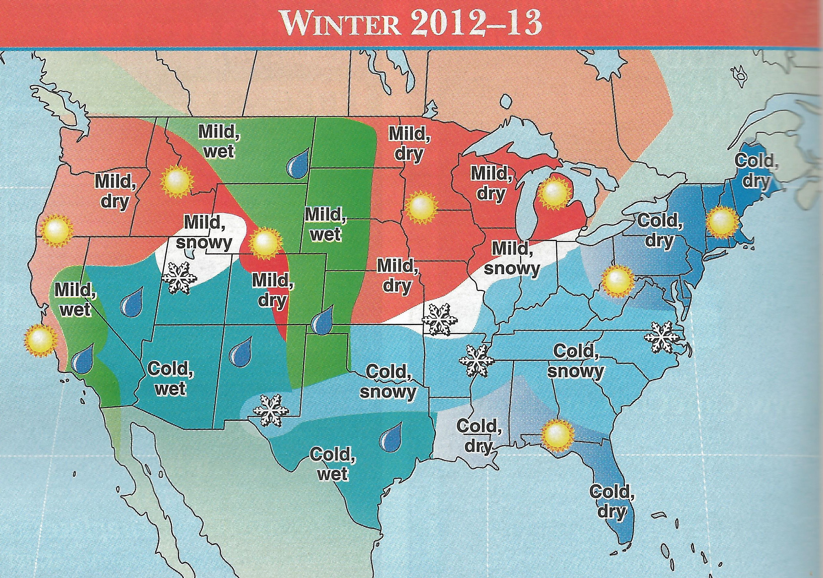 Review of Farmers Almanac 2012-13 Winter and Summer Forecasts